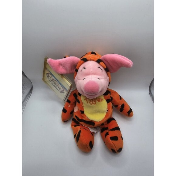 Disney | Toys | Winnie The Pooh Disney Store Mini Bean Bag Piglet As Tigger Plush With Tag ...